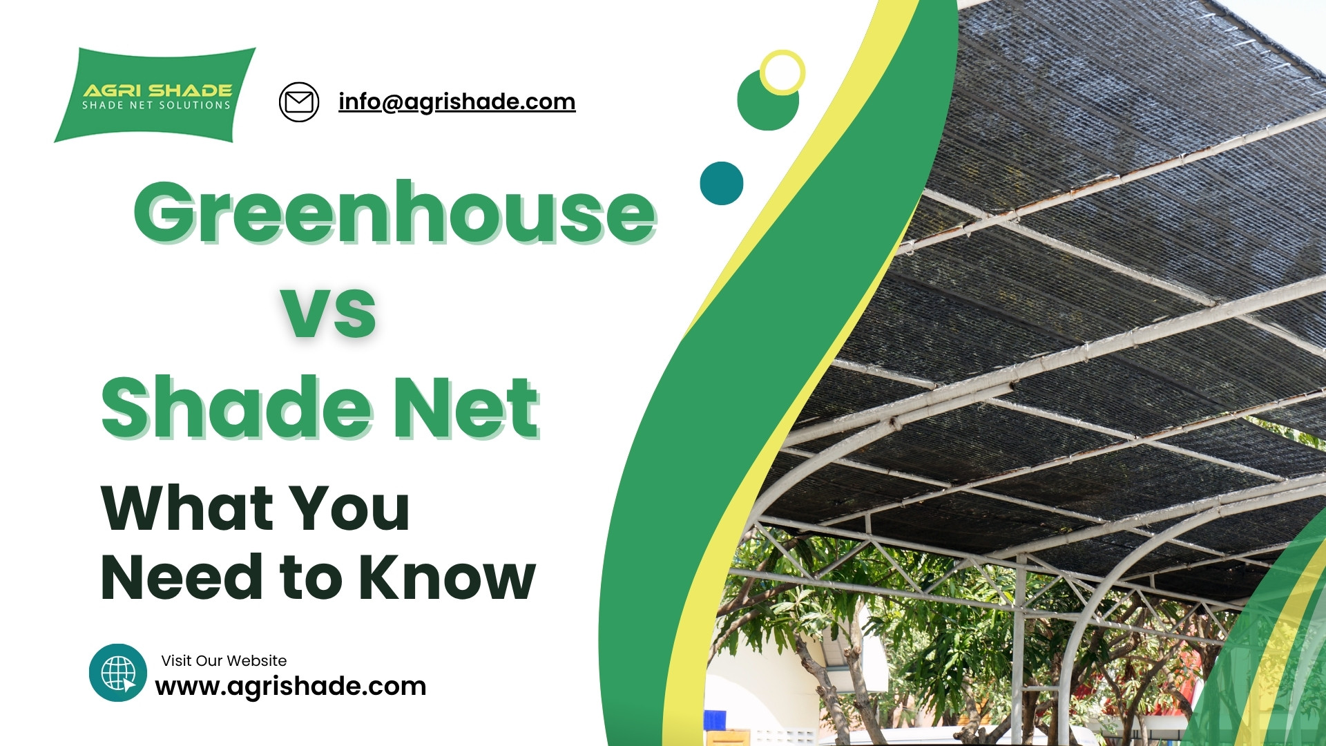 Greenhouse vs Shade Net: What You Need to Know